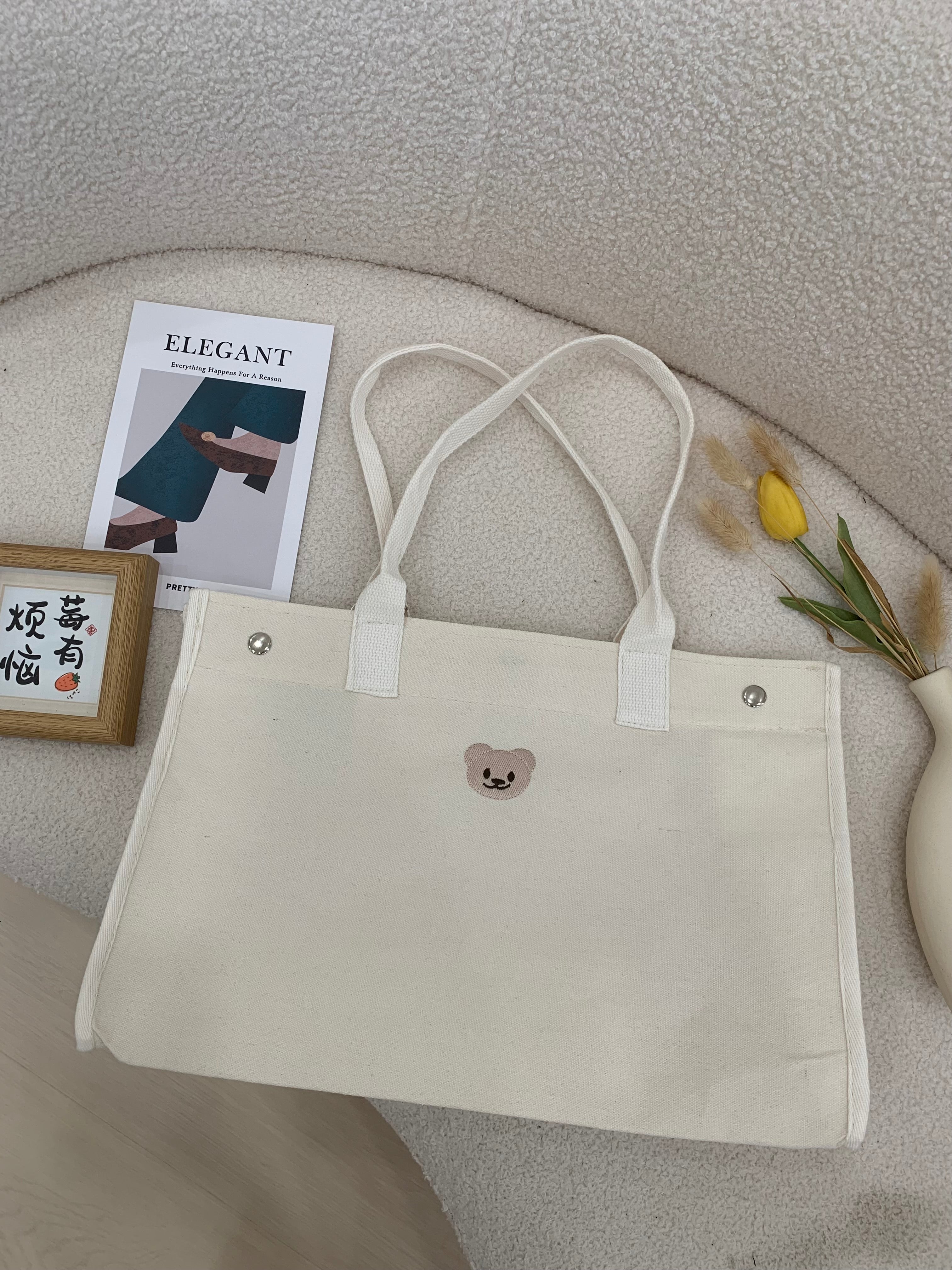 Little Bear Canvas Bag – Lovince BellyWear